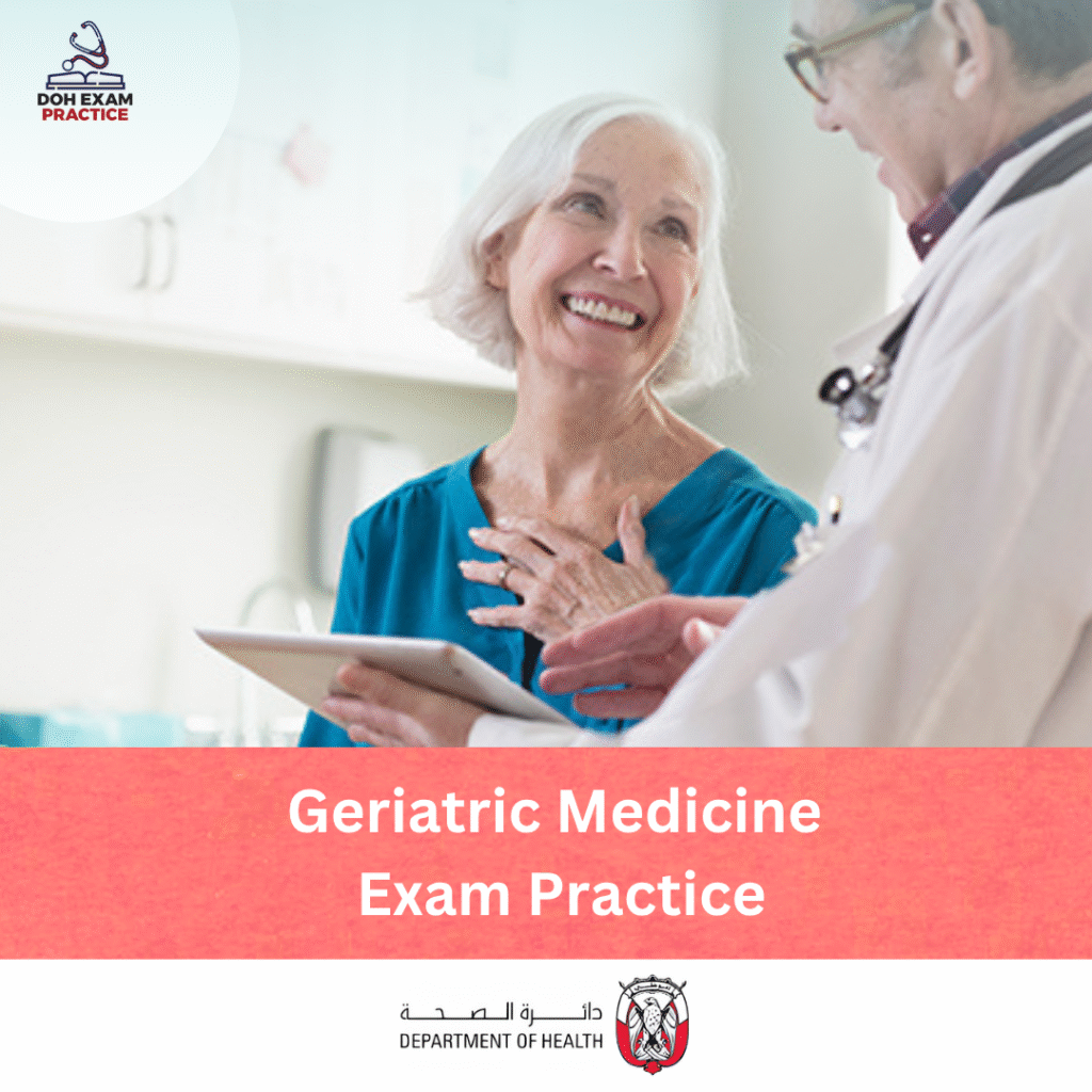 DOH Geriatric Medicine Exam Practice - DOH EXAM PRACTICE 2026